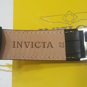 Invicta | Accessories | New Invicta Automatic Stainless Leather Men ...